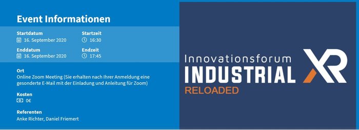 Innovationsforum INDUSTRIAL RELOADED - Weldplus