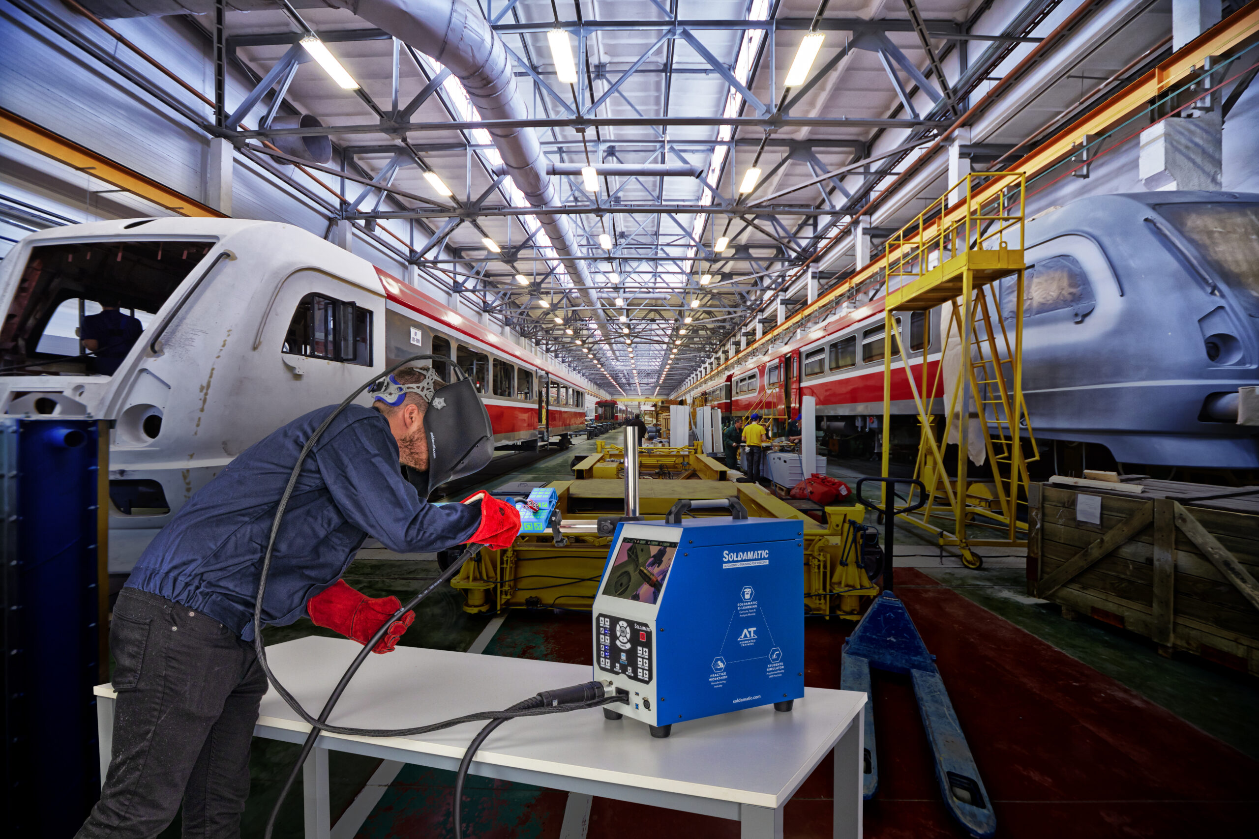 Soldamatic Industrial Services - Eine Lösung für das Schweißen in der Bahnindustrie - Weldplus